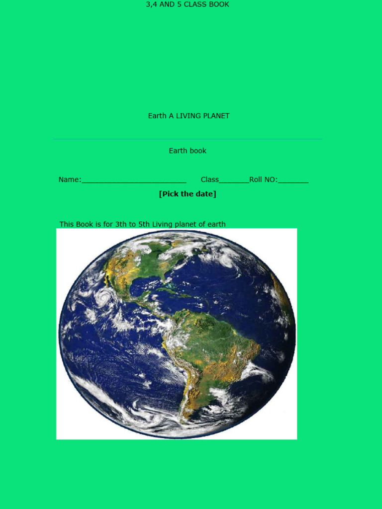 Earth Book | PDF