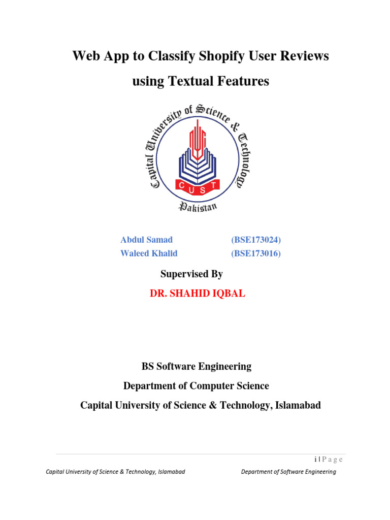 FYP Final Document | PDF | Use Case | Internet & Web