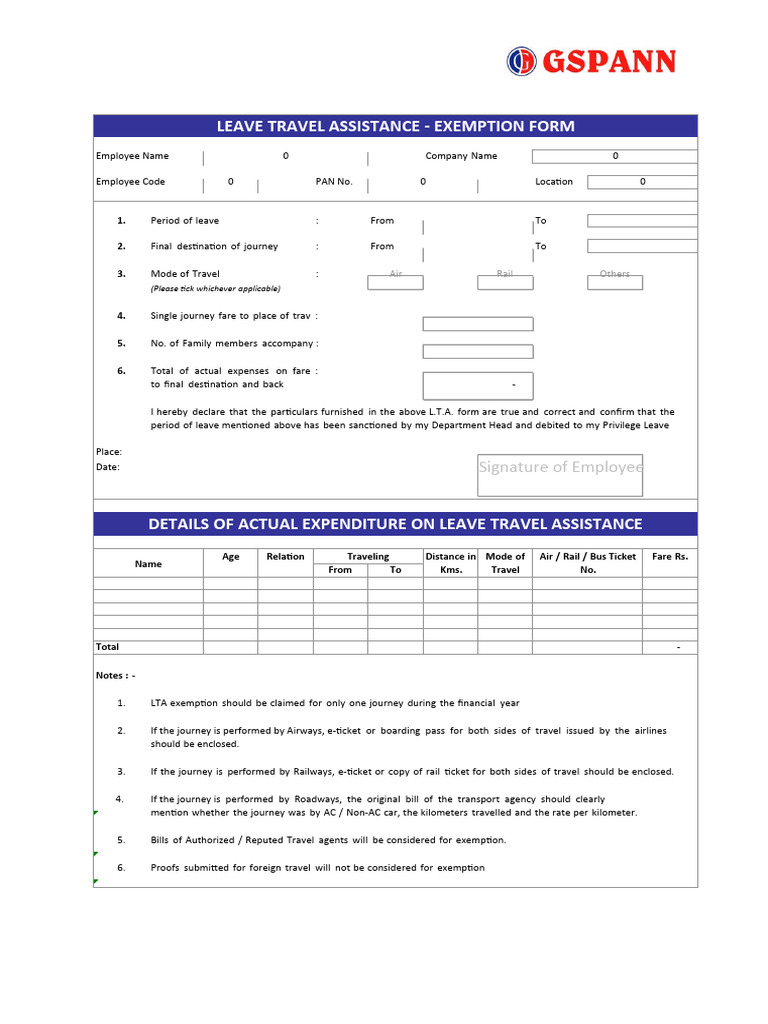 Lta Declaration Form | PDF | Fare | Transport