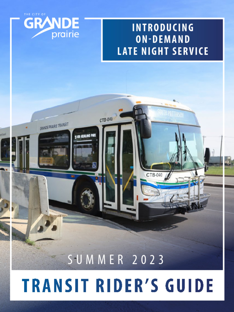 2023 Transit Riders Guide - Web 10-07-2023 | PDF | Bus | Fare