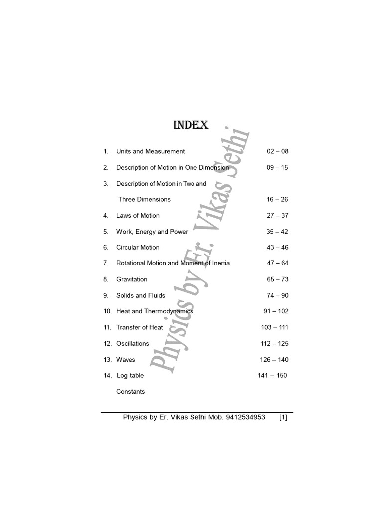 Formula Booklet 11 | PDF | Force | Significant Figures