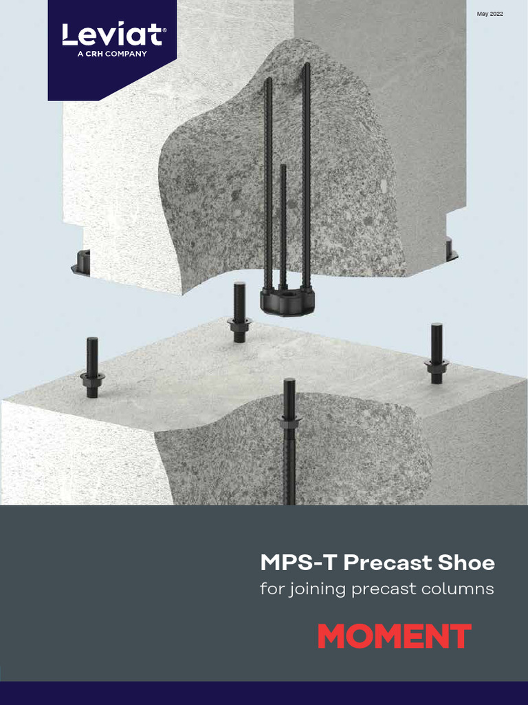 MOMENT Precast Shoe - May22 | PDF | Screw | Building Engineering