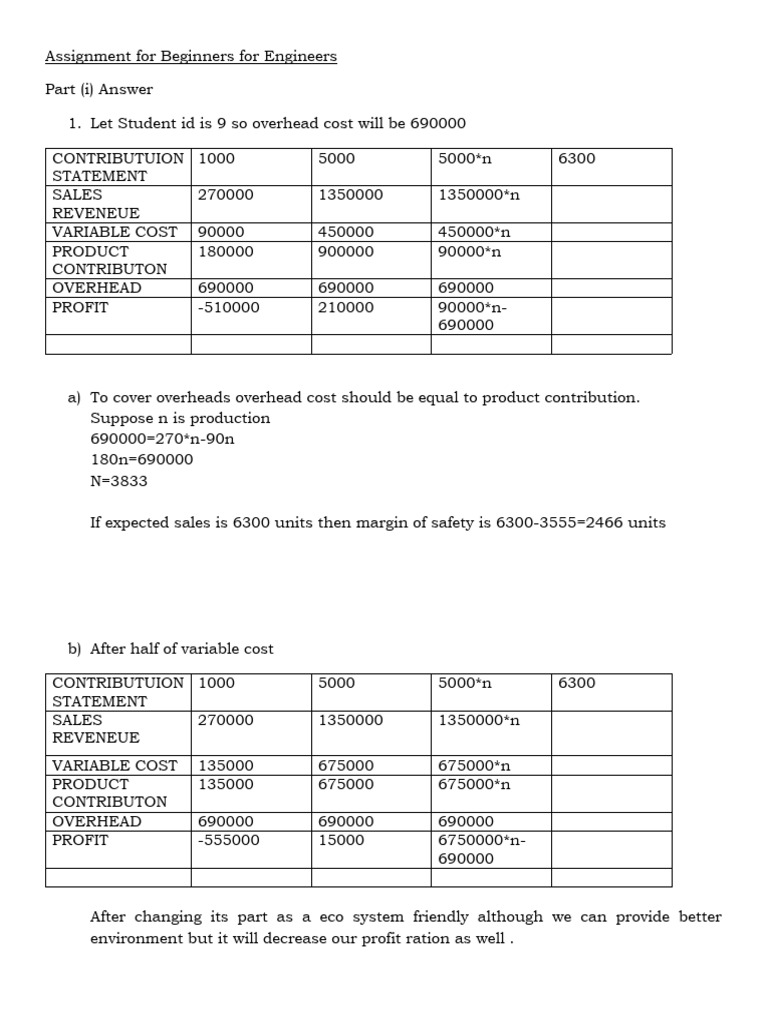 Assignment For Beginners For Engineers | PDF