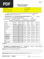 0121 Letter Directing Employee To Undertake Fitness Work Assessment ...