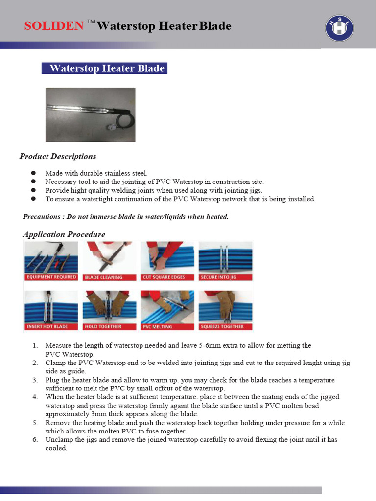 Heater Blade With Jig-加热棒 | PDF | Business | Technology & Engineering