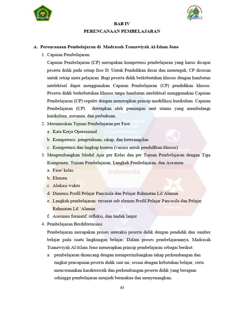 Bab Iv Kosp 2324 | PDF | Karier & Perkembangan