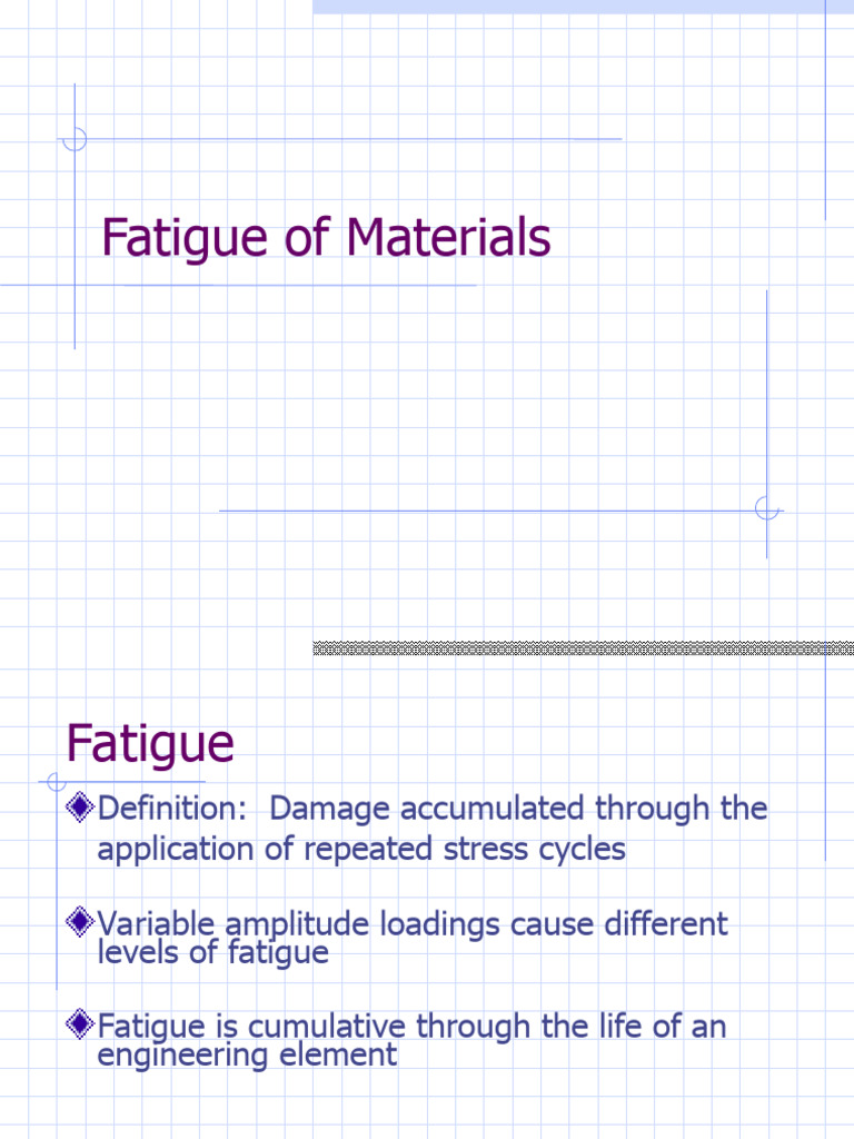 Fracture Fatique | PDF | Fatigue (Material) | Solid Mechanics