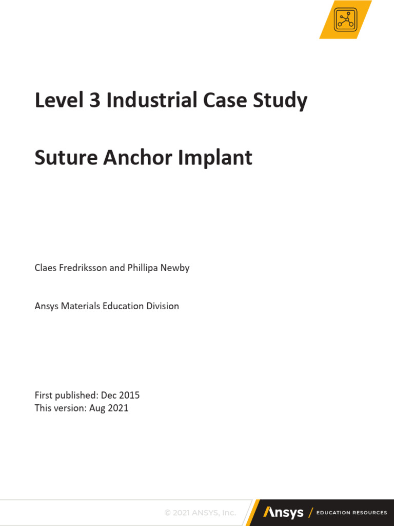 Suture Anchor Implant CASSAIEN21 | PDF | Biomaterial | Dental Implant