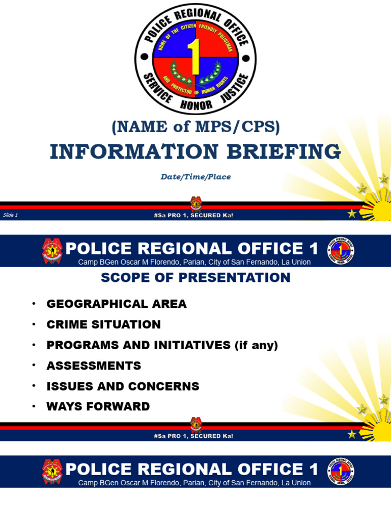 Information Briefing | PDF