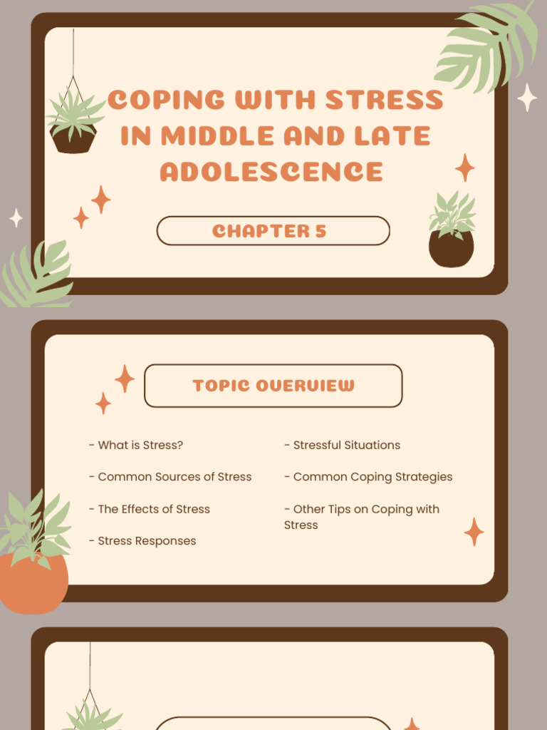 Chapter 5 Per Dev | PDF | Stress (Biology) | Fight Or Flight Response