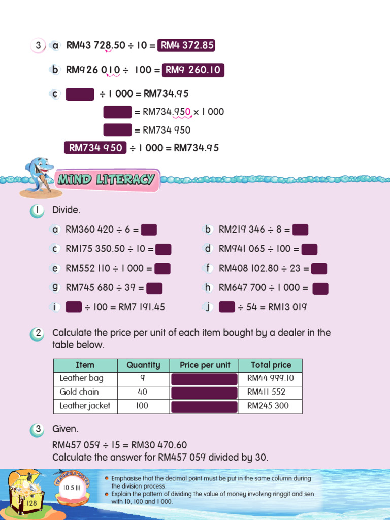 Mathematics Year 5 Part 2 | PDF | Interest | Compound Interest