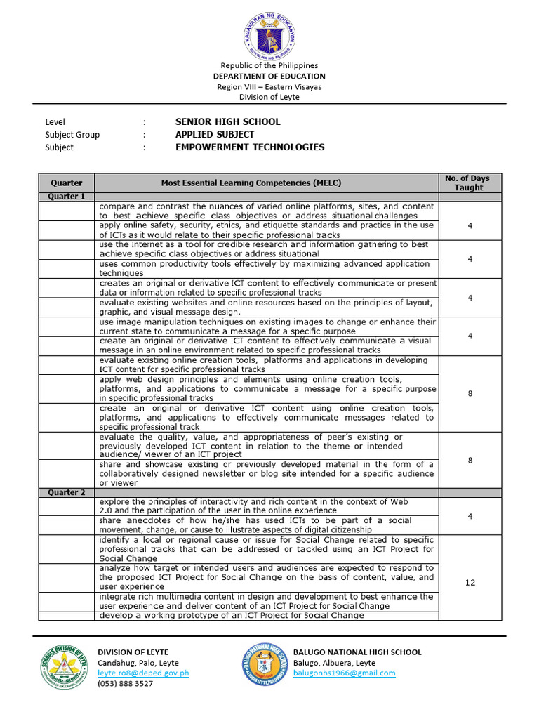 Bol SHS | PDF | Rock (Geology) | Light