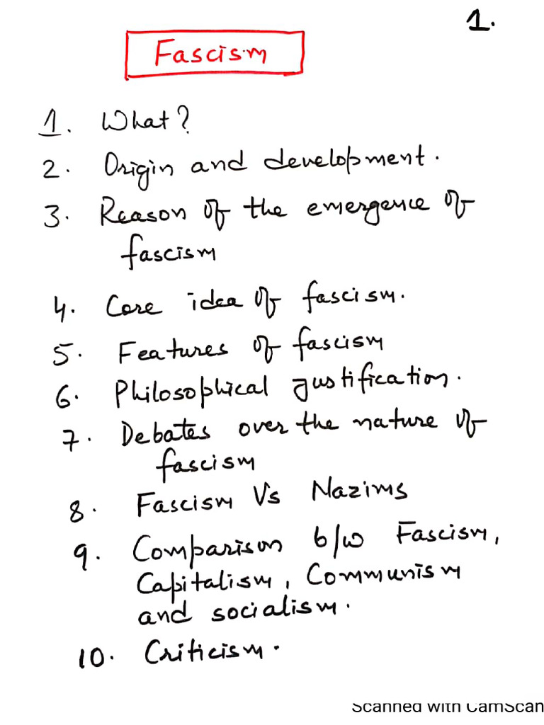 Fascism | PDF