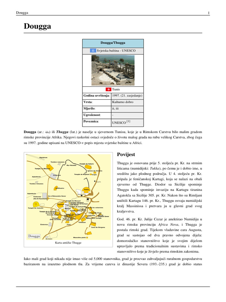 Dougga | PDF