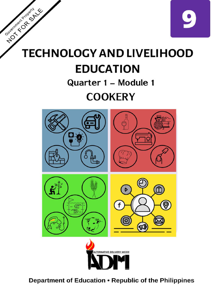 Q1 G9 Tle Cookery M1 | PDF