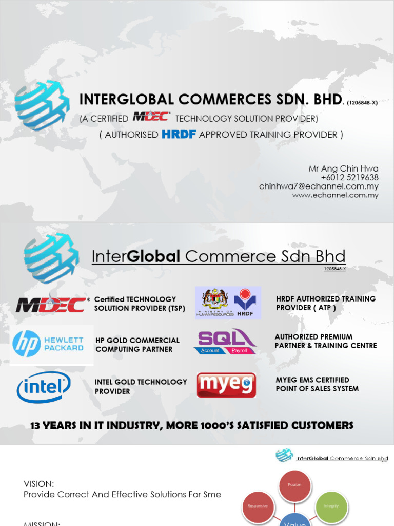 Igc Company Profile | PDF | Occupational Safety And Health | Hazard ...