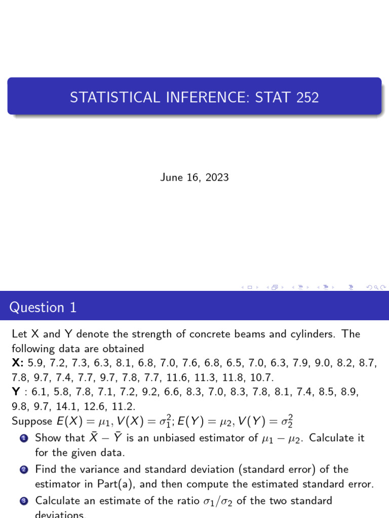 Tutorials STAT | PDF