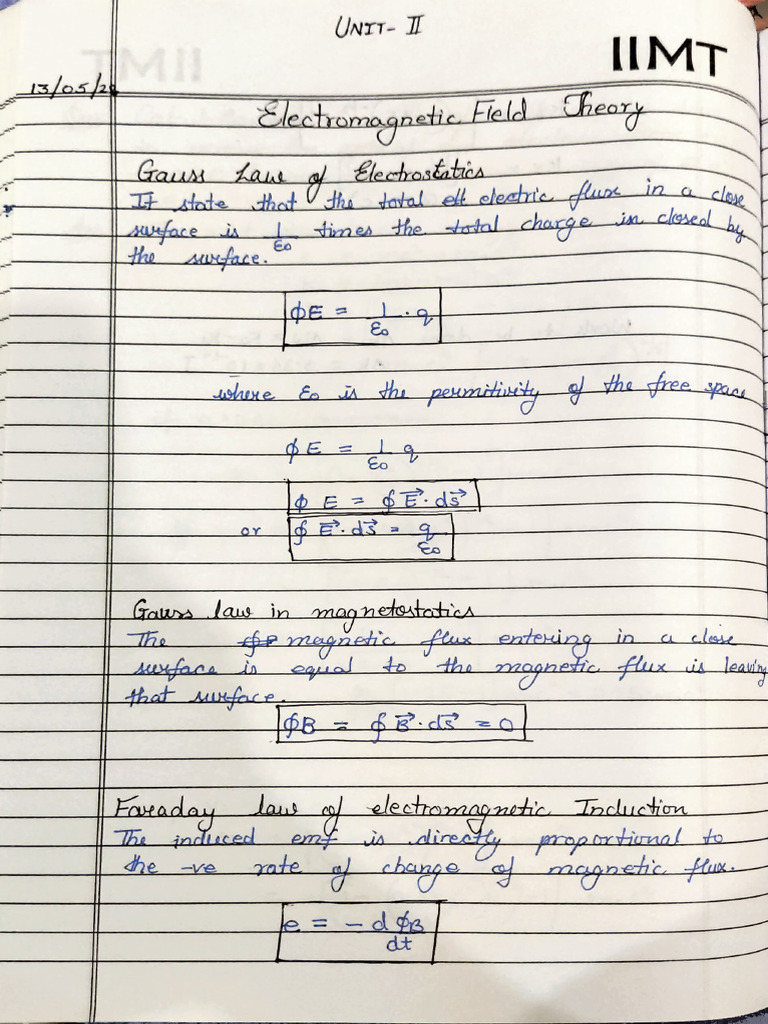 Physics Unit - 2 | PDF