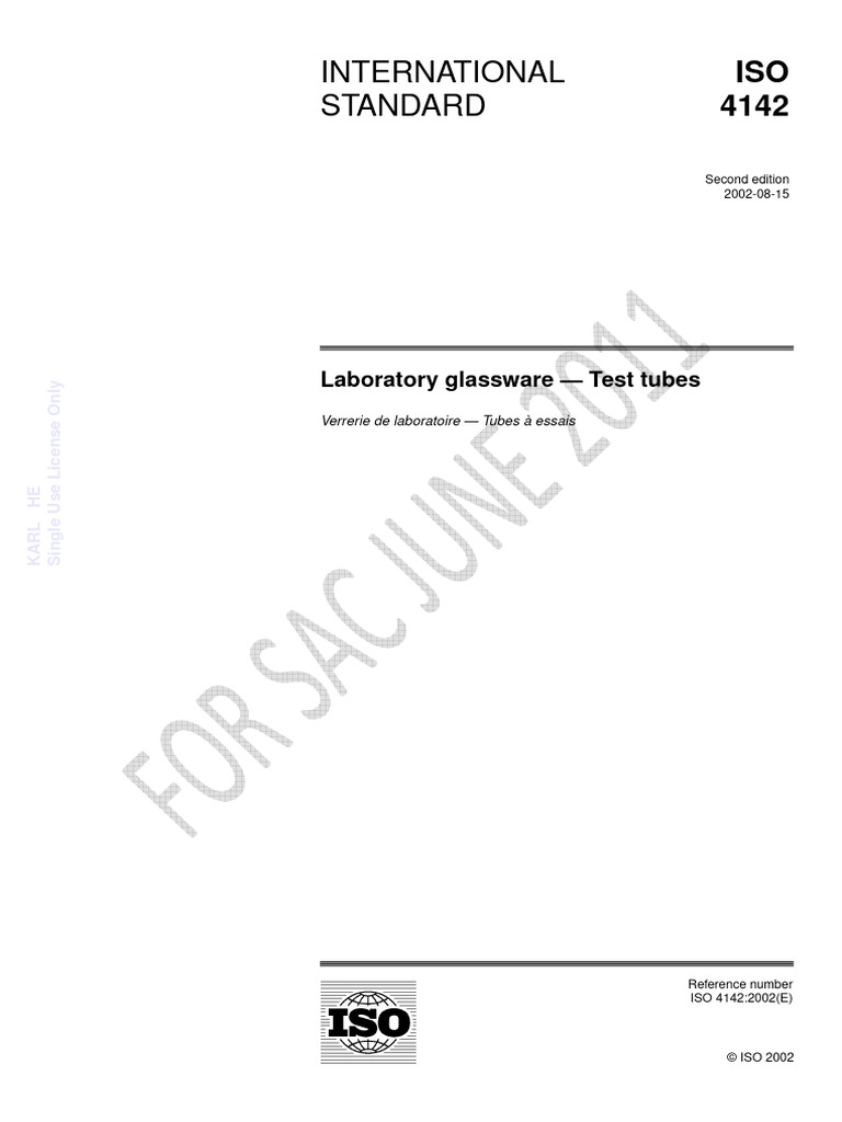 Iso 4142-2002 | PDF | International Organization For Standardization