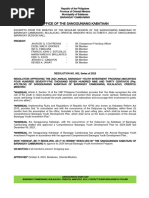 SK Reso Realignment of Fund | PDF | Government