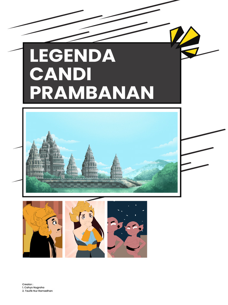 Legenda Roro Jonggrang dan Candi Prambanan | PDF
