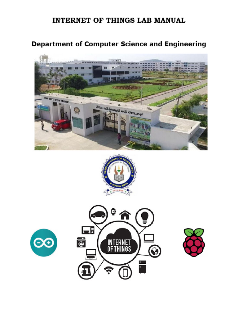 IOT Lab Manual | Download Free PDF | Internet Of Things | Security Alarm