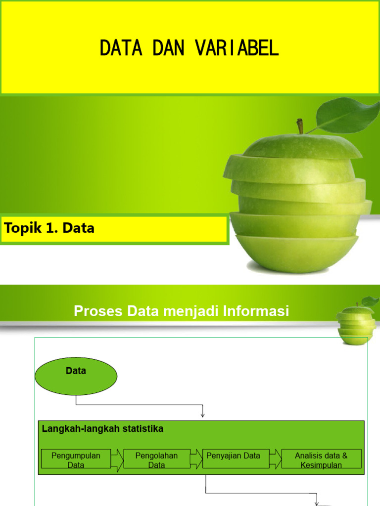 P.2 - Data Dan Variabel | PDF