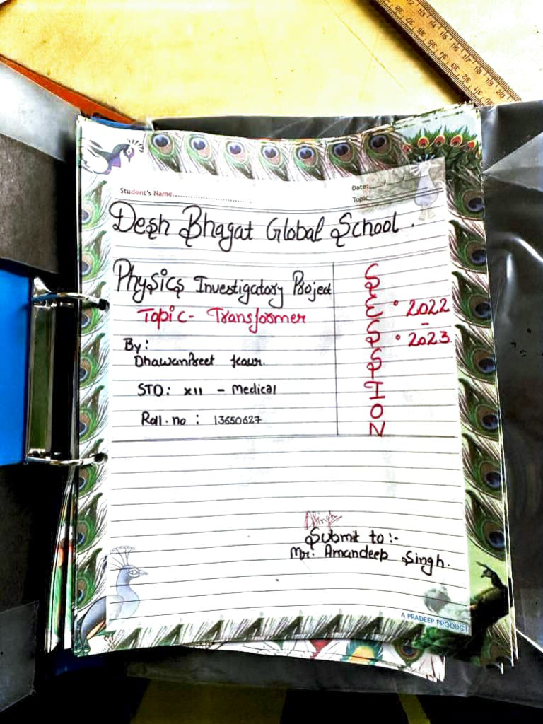 RUDRAKSH GERA Physics Project File | PDF