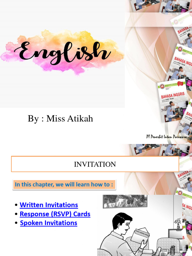Bahasa Inggris Invitation Card | PDF