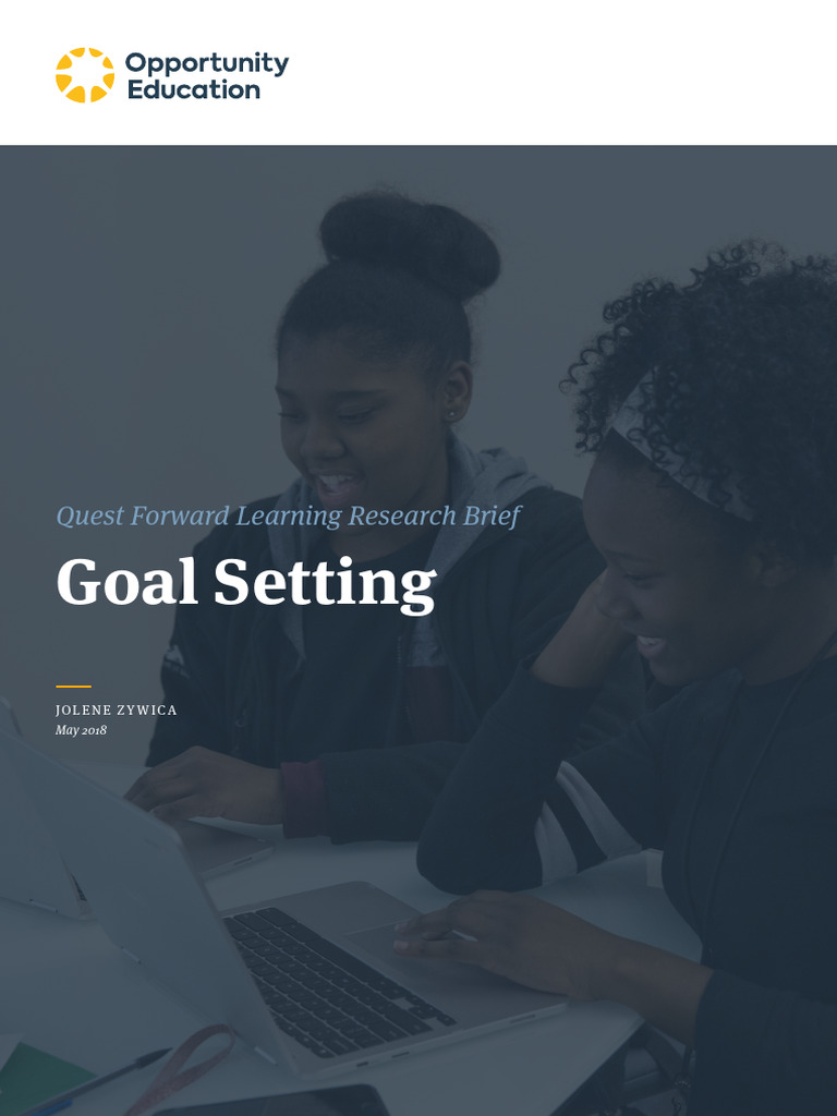 ResearchBrief Goal Setting | PDF | Goal | Goal Setting