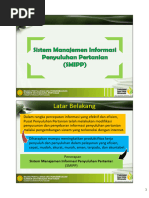 Pengenalan SIMLUHTAN untuk Penyuluhan Pertanian | PDF