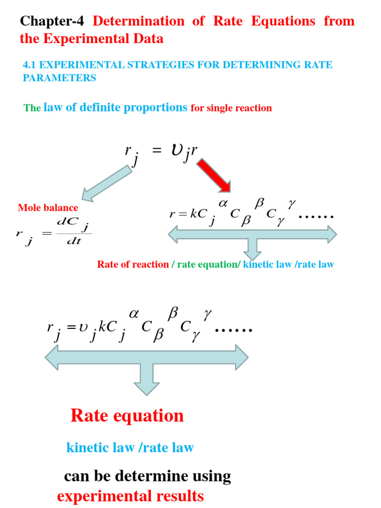 Chapter Four rxn | PDF | Reaction Rate | Chemical Reactor