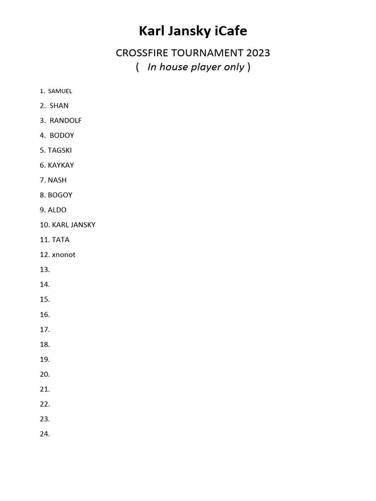 Karl Jansky ICafe 2rnmnt | PDF