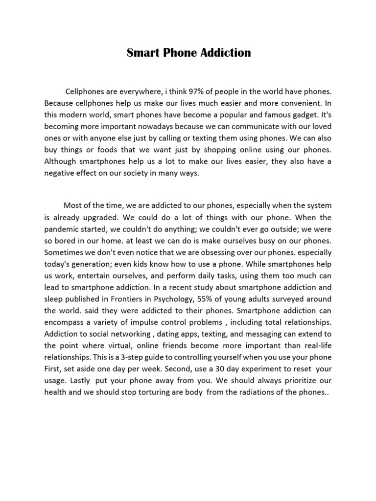 Exemplification Essay | PDF