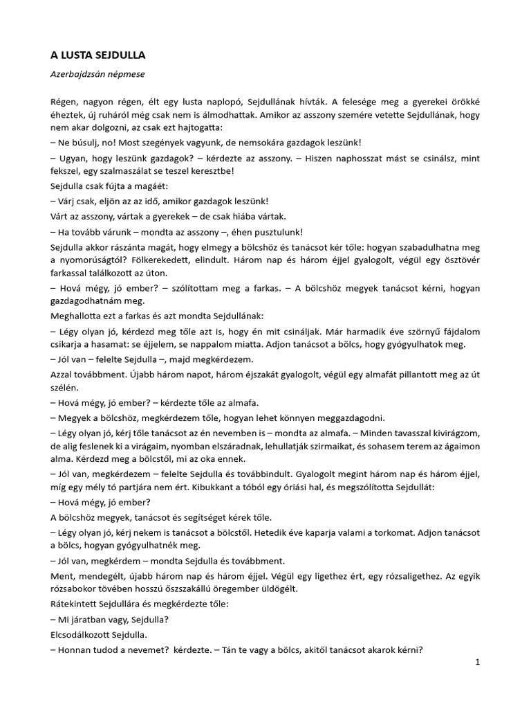 A Lusta Sejdulla C. Mese | PDF