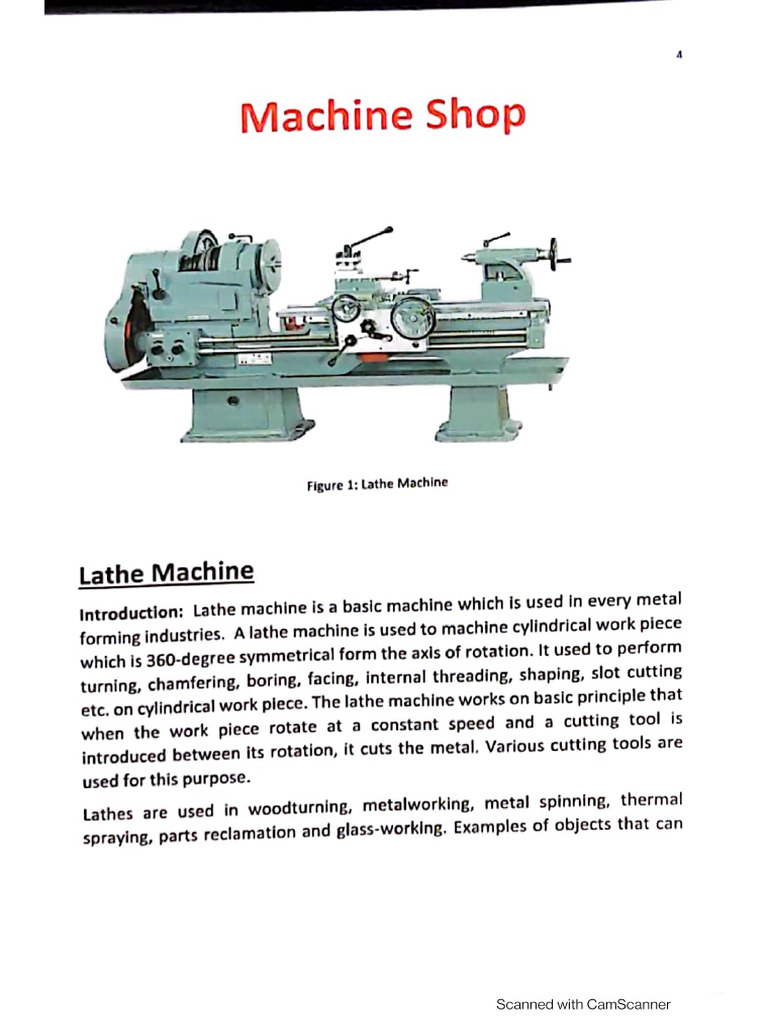 Workshop Lab Report | PDF