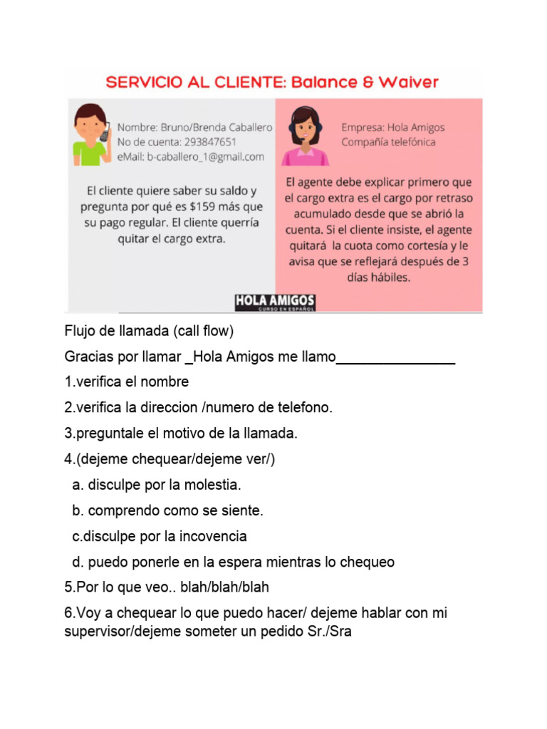 Mock Calls Materials | PDF