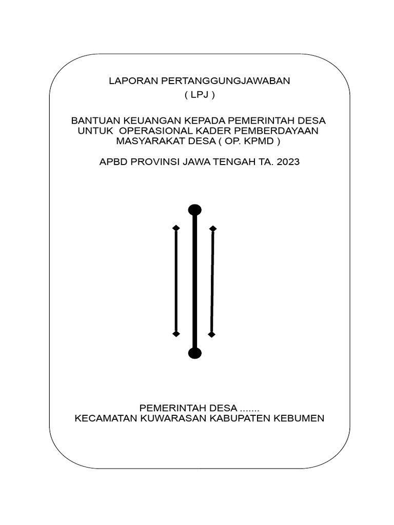 Contoh Lap - LPJ KPMD 2023 | PDF