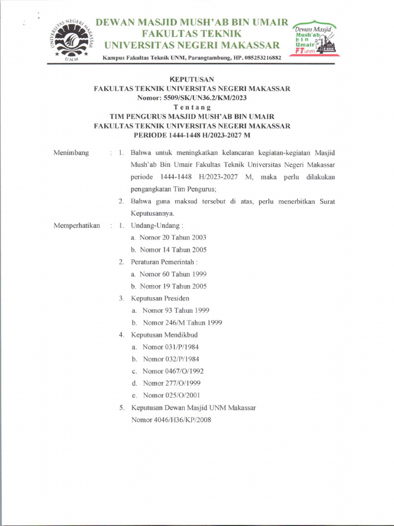 SK Pengurus Masjid Mushab Bin Umair (2) 0007127908 2023 2024 1 | PDF