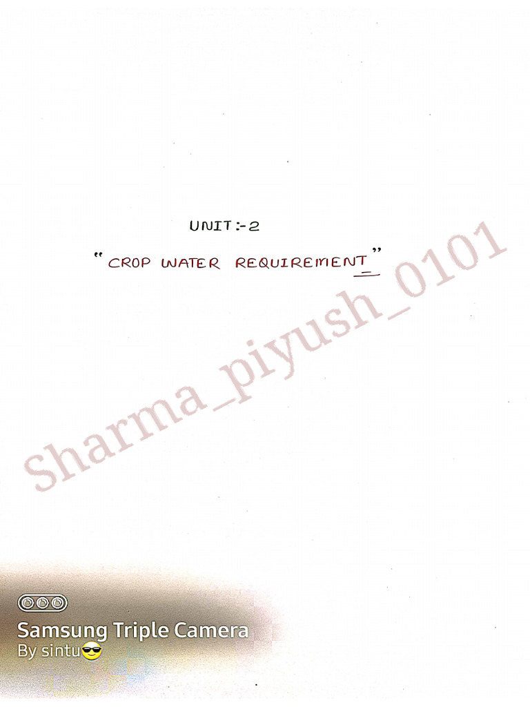 WRE Unit 2 | PDF