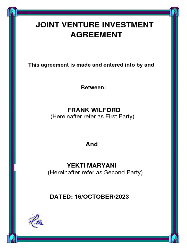 Indonesia Contract Pdf Investing Justice