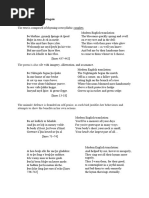 A Minor Role Poem | PDF