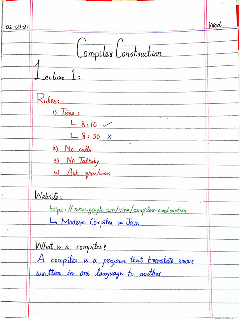 CC CSF19M Lec1,2 | PDF
