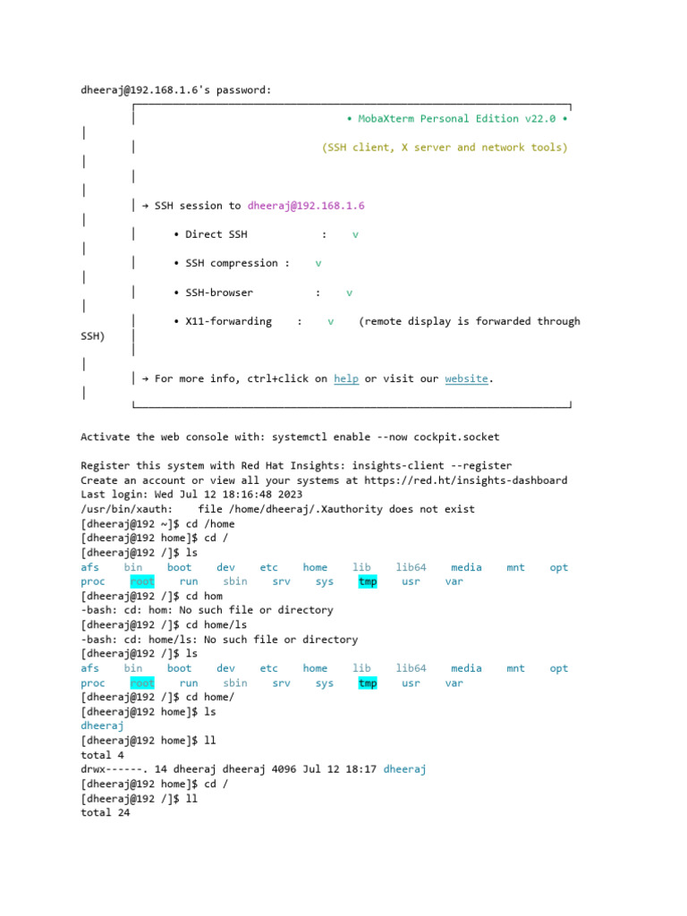 PP PDF | PDF | Secure Shell | Unix