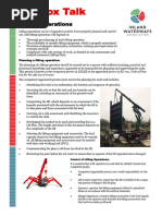 Standard Lift Plan Template | PDF | Crane (Machine) | Elevator