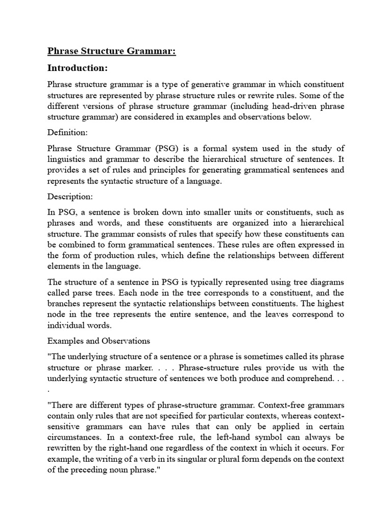 Presentation PSG | PDF