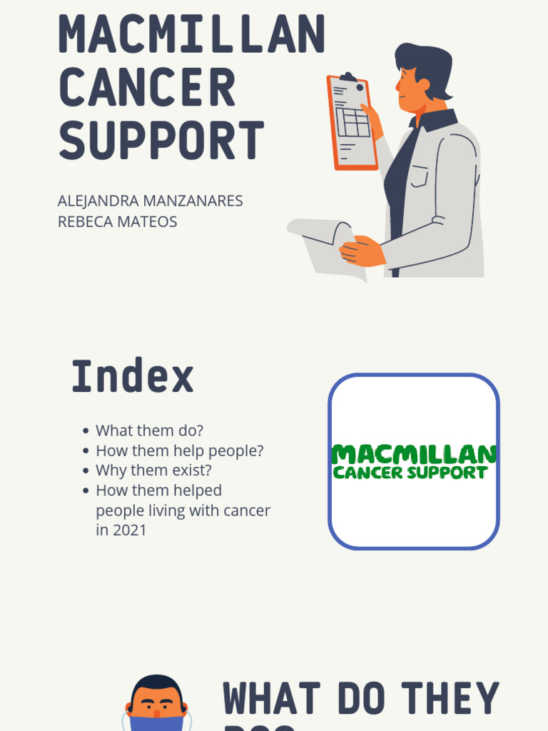Macmillan Cancer Support Pdf