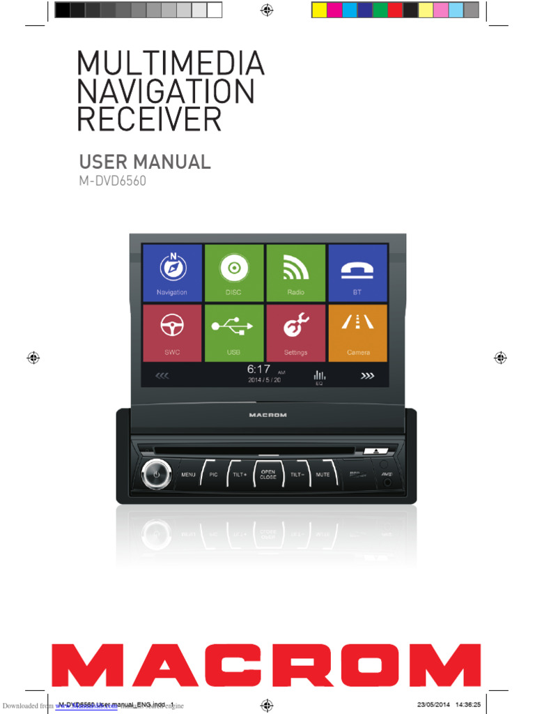 MDVD 6560 | PDF | Equalization (Audio) | Bluetooth