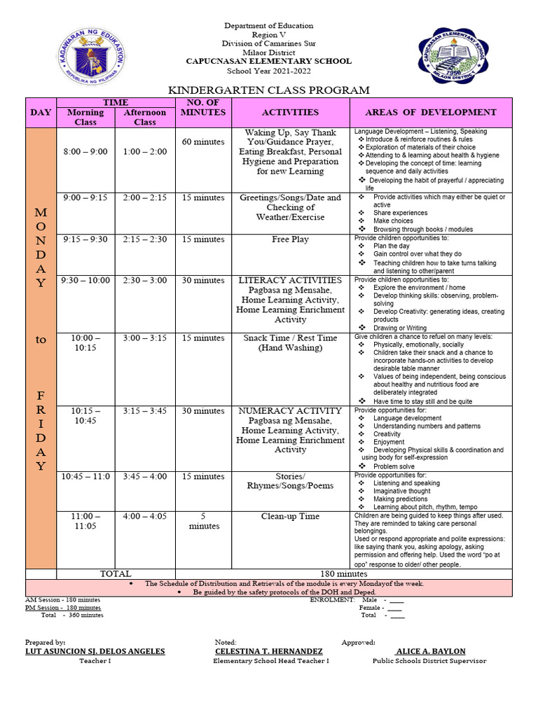 ClassProgram2021-2022 | PDF | Learning | Behavioural Sciences