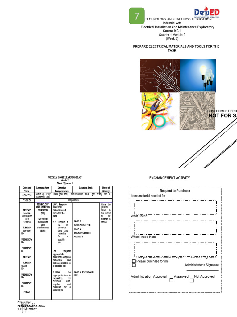 Module 2 - Booklet | PDF | Electrical Wiring | Electrical Connector